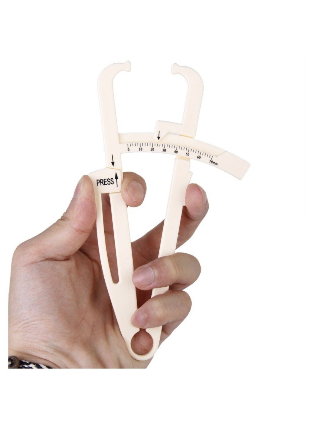 Adipómetro medidor de grasa corporal calibrador para mantener figura